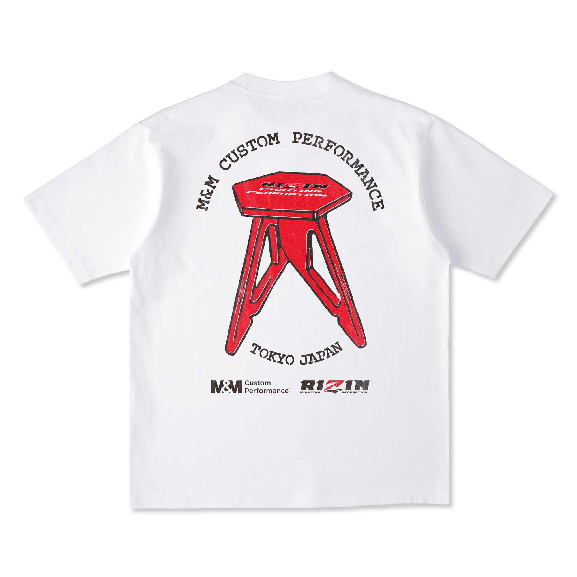 RIZIN x M&M RED STOOL Tee – RIZIN オフィシャル オンラインストア